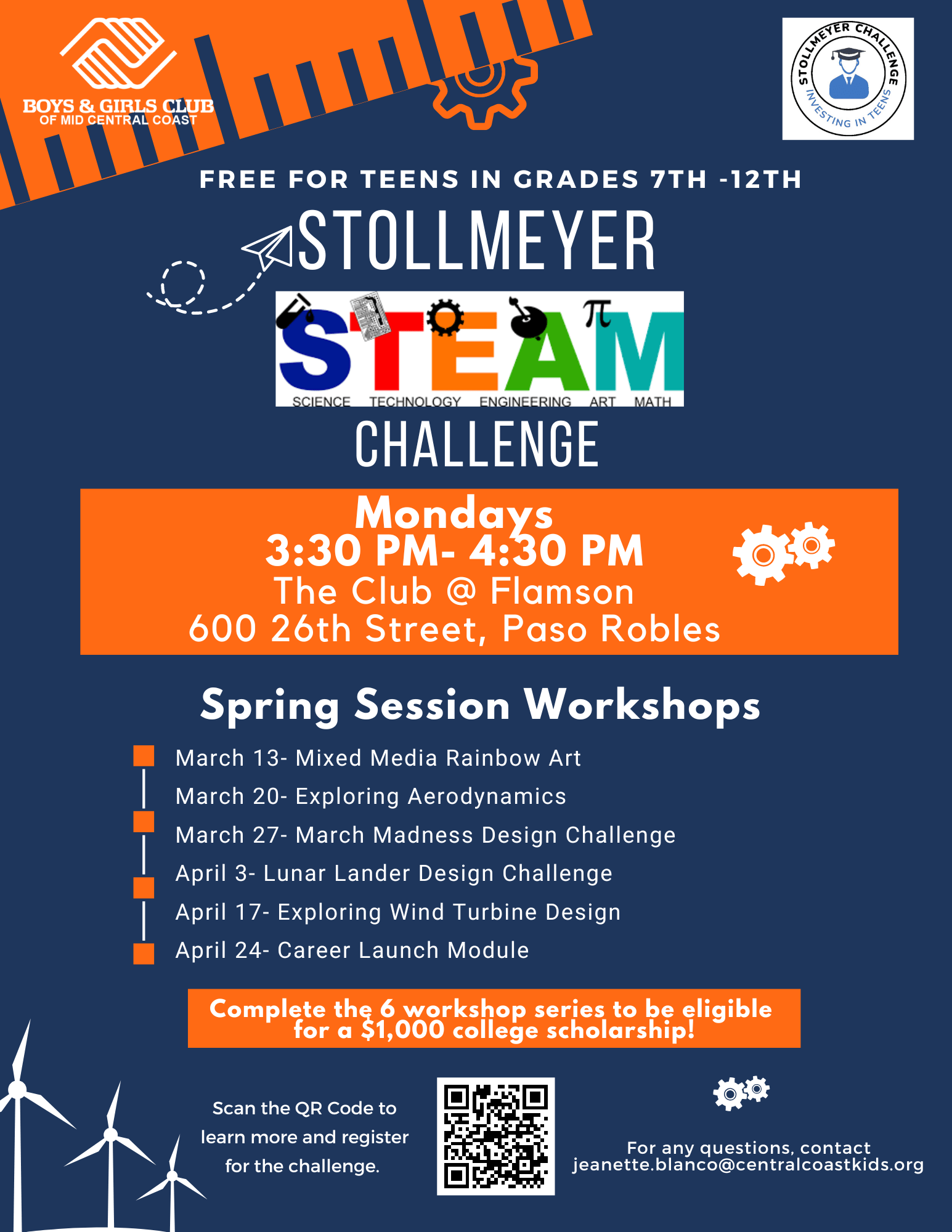 Flamson Teen Center Taking On The Stollmeyer STEAM Challenge - Boys ...